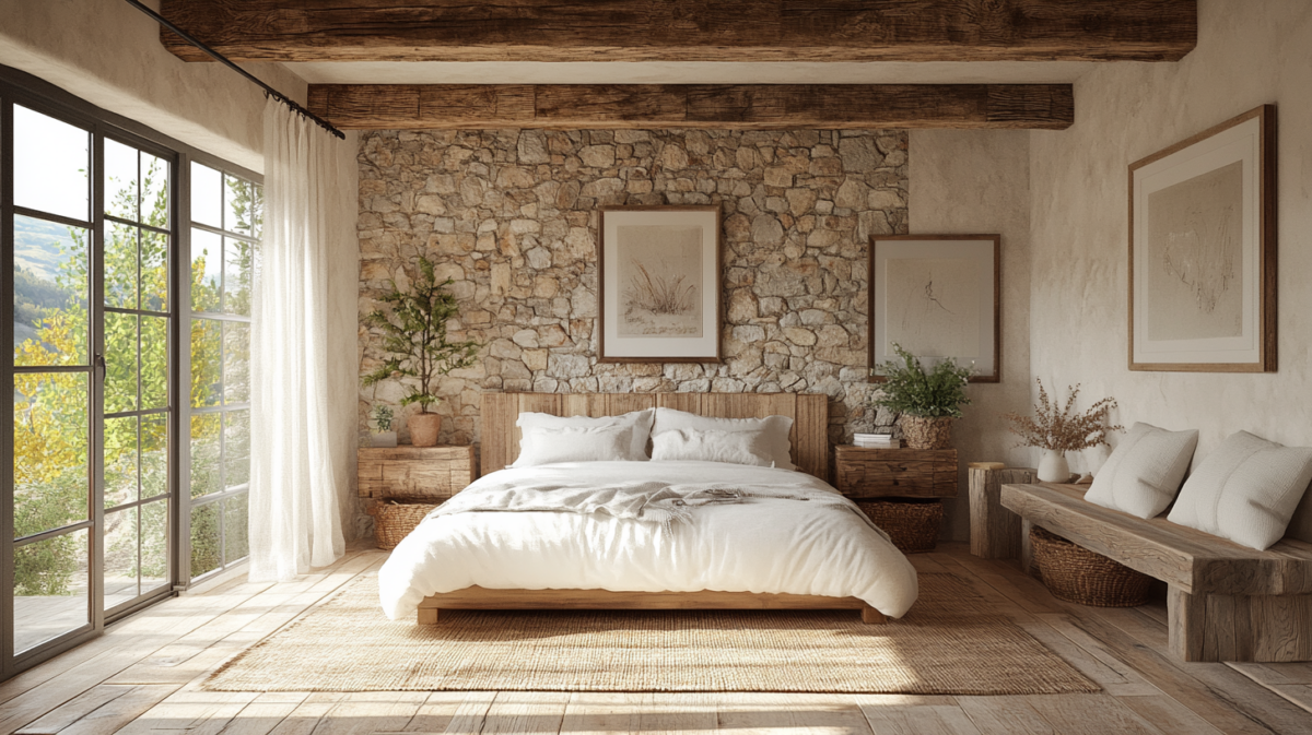 Rustic Farmhouse Bedroom Colors