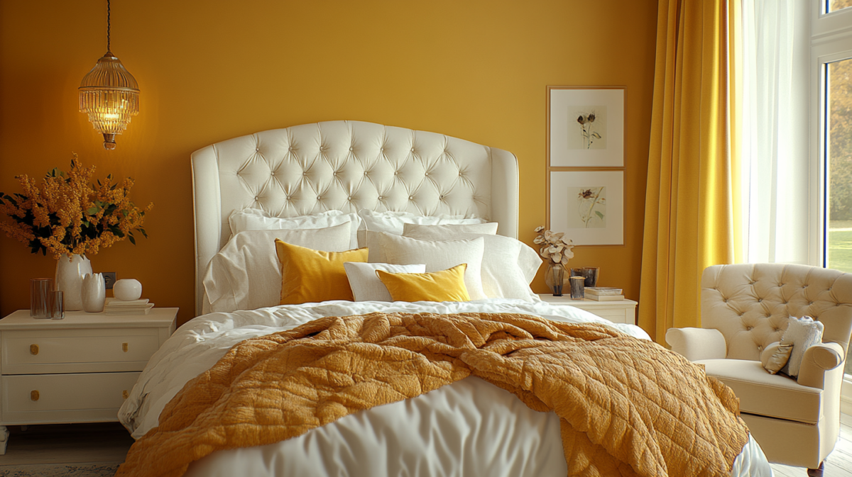 29 Yellow Fantasy Bedroom Ideas To Transform Your Room Into A Happy Haven