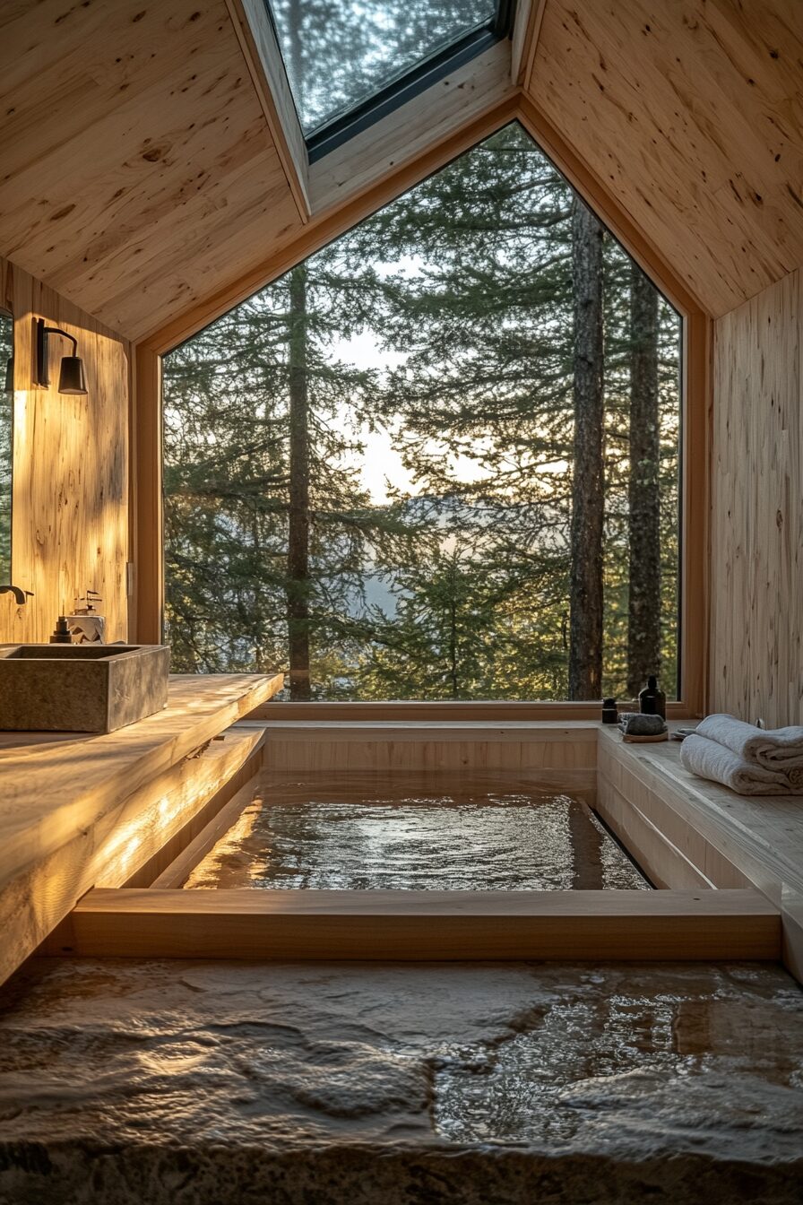 29 Little Cabin Bathroom Ideas To Maximize Space While Keeping It Cozy