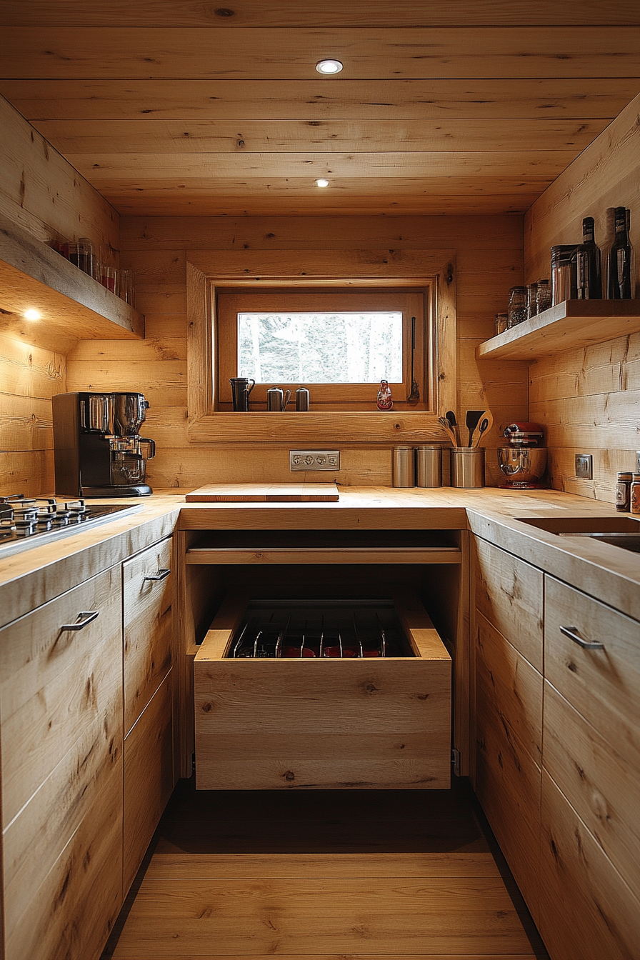 29 Little Cabin Kitchen Ideas To Bring Rustic Charm To Your Cooking Area