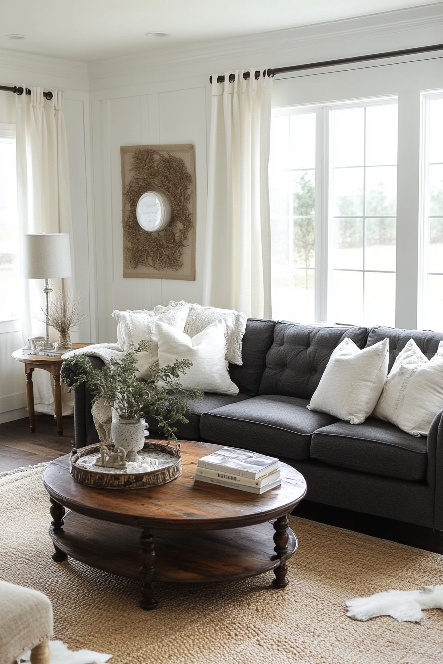 29 Dark Grey Sofa Living Room Ideas To Infuse Your Home With Modern ...