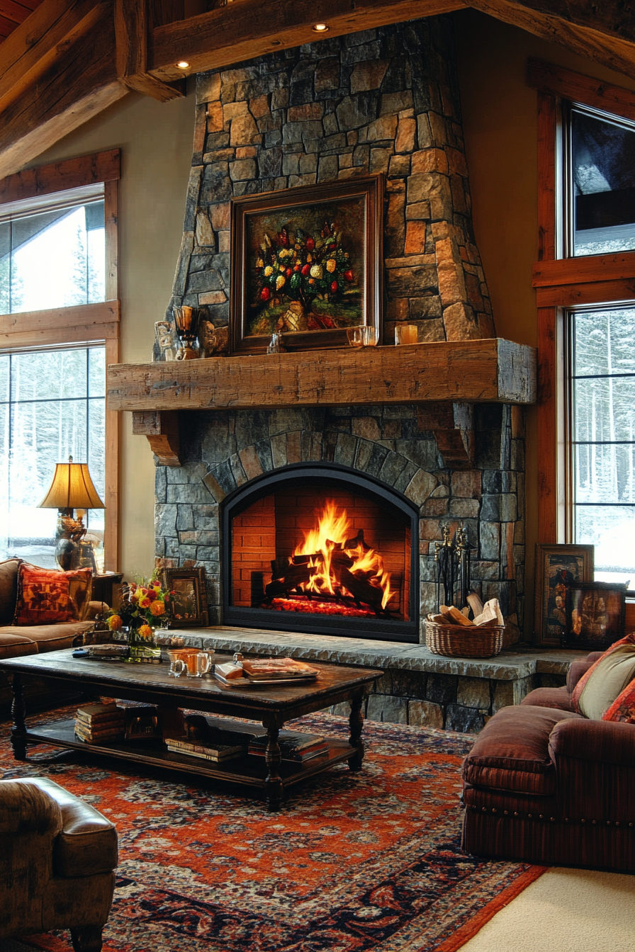 29 Fireplace Interior Ideas For Creating A Bold And Beautiful Centerpiece