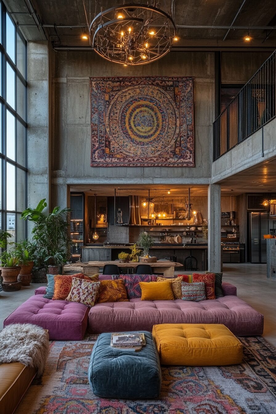29 Urban Boho Loft Ideas For A Comfortable, Creative, And Modern Loft