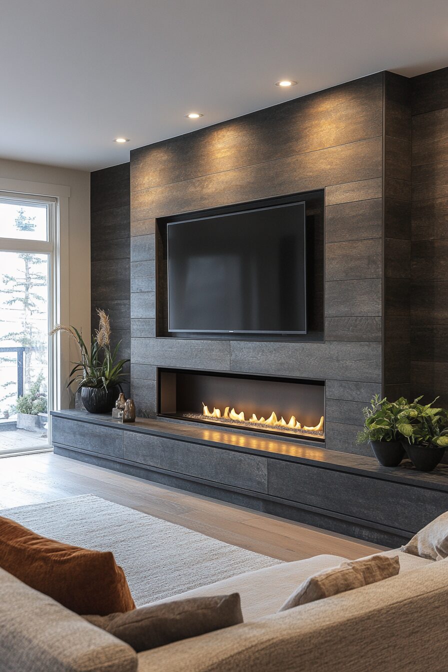 29 Modern Fireplace Ideas To Complement Any Room's Design