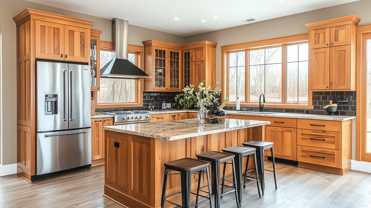 19 Hickory Kitchen Cabinets For A Rustic Yet Contemporary Culinary Hub