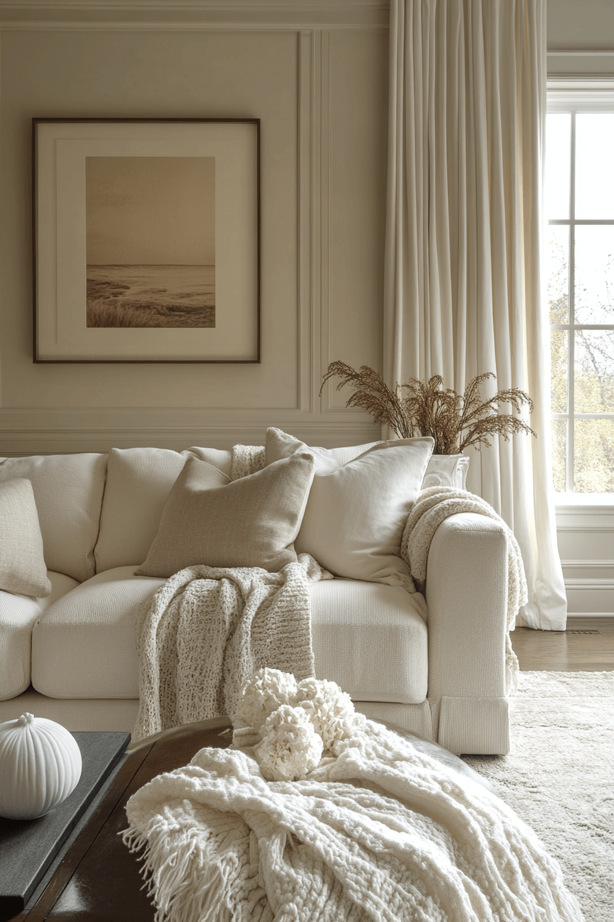 29 Monochromatic Living Room Ideas For A Bold And Beautiful ...