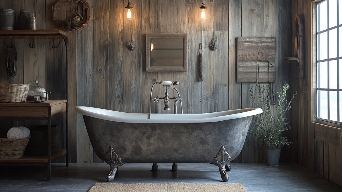 29 Rustic Industrial Bathroom Ideas For A Bold Decor Statement
