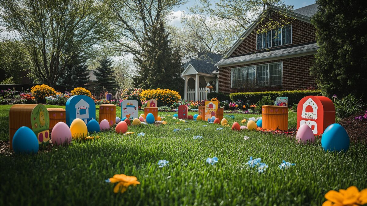 29 Easter Yard Decorations That Capture The Spirit Of Spring Perfectly