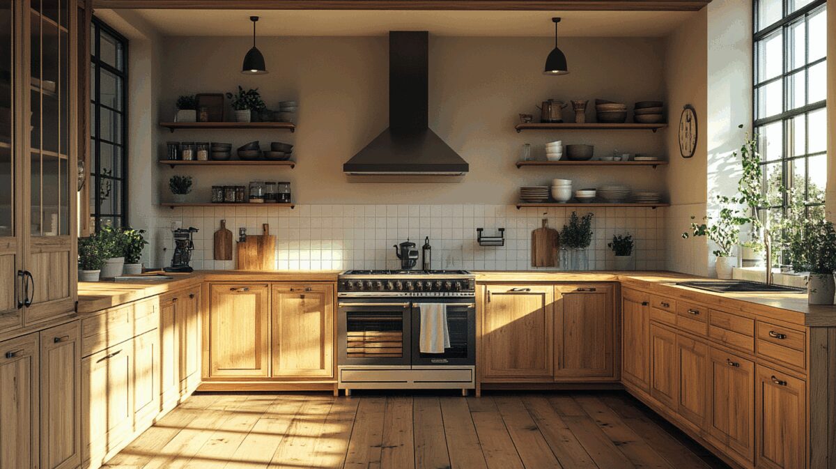 29 Honey Oak Kitchen Cabinets Designs To Make Your Kitchen Feel Cozy ...