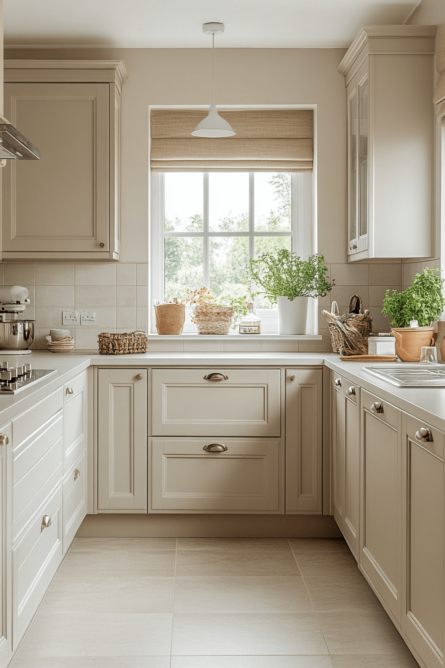 29 Neutral Kitchen Cabinets That Create A Warm And Welcoming Vibe