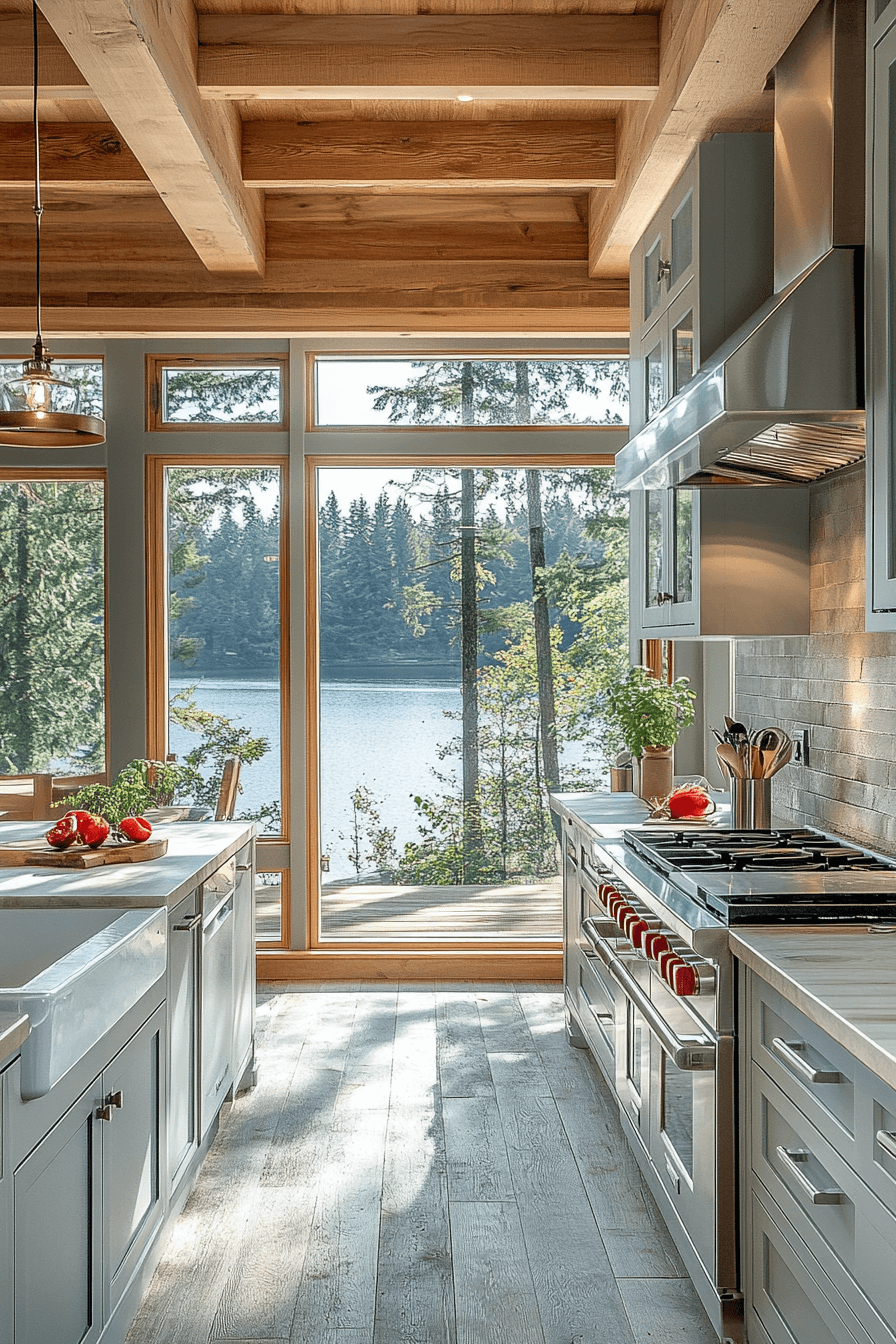 29 Cabin Kitchens That Blend Rustic Charm With Modern Style