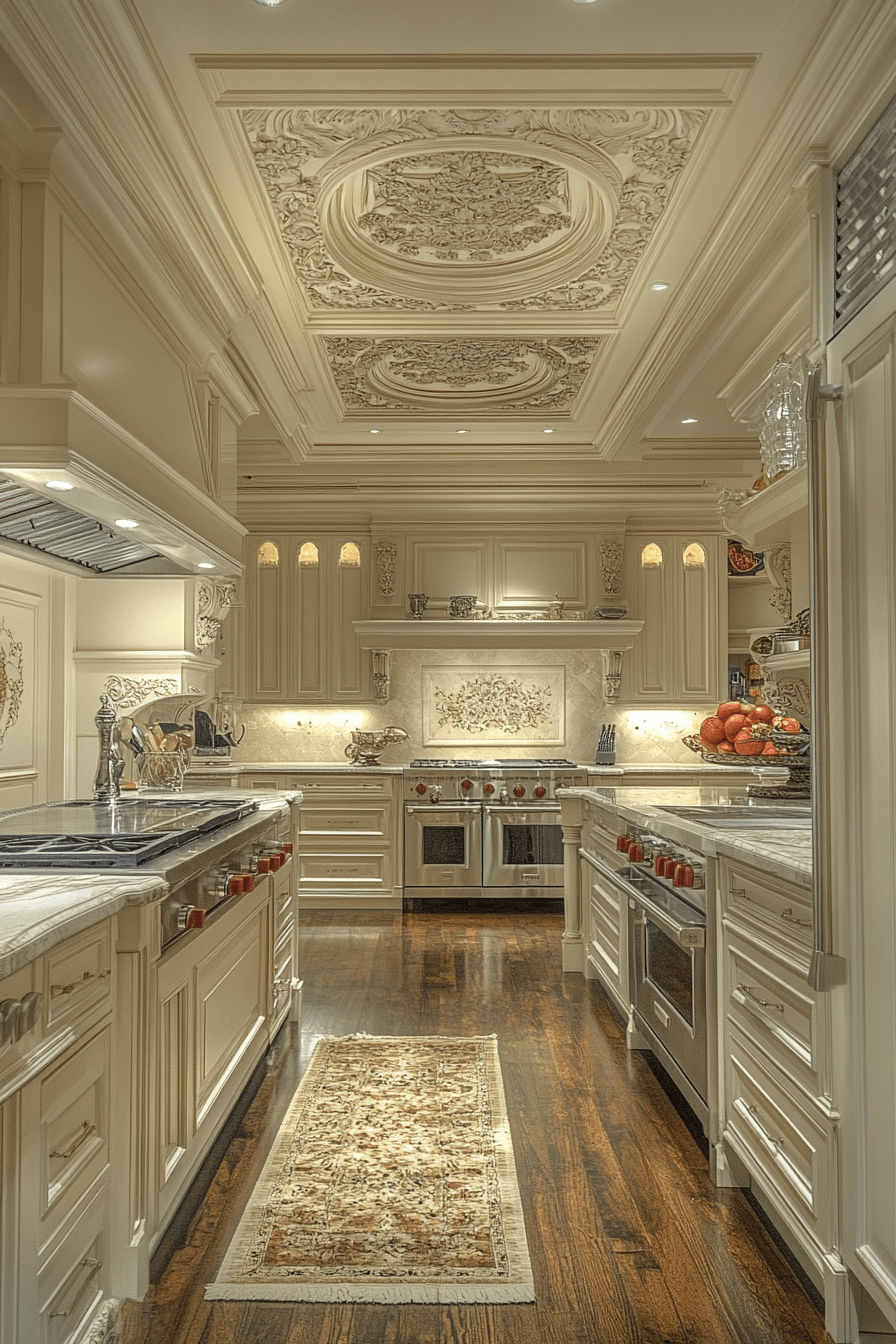 29 Neoclassical Kitchen Inspirations For A Perfectly Elegant Cooking Area