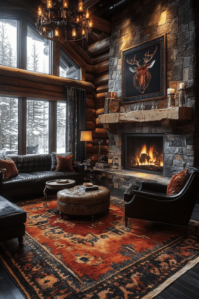 29 Cabin Living Room Ideas To Create The Perfect Escape