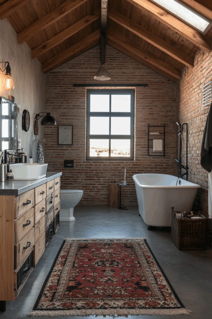 29 Industrial Bathroom Ideas That Turn Raw Details Into Refined Style