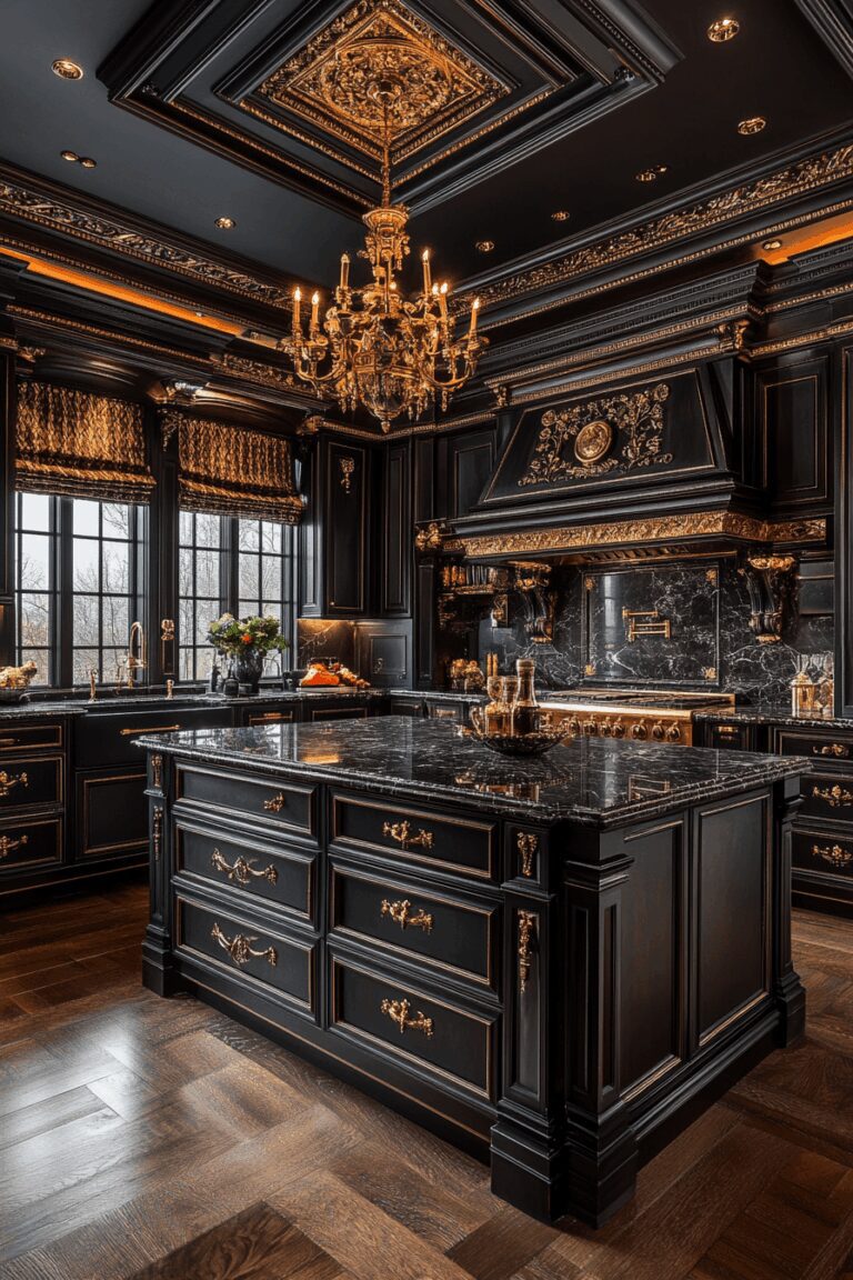 29 Neoclassical Kitchen Inspirations For A Perfectly Elegant Cooking Area