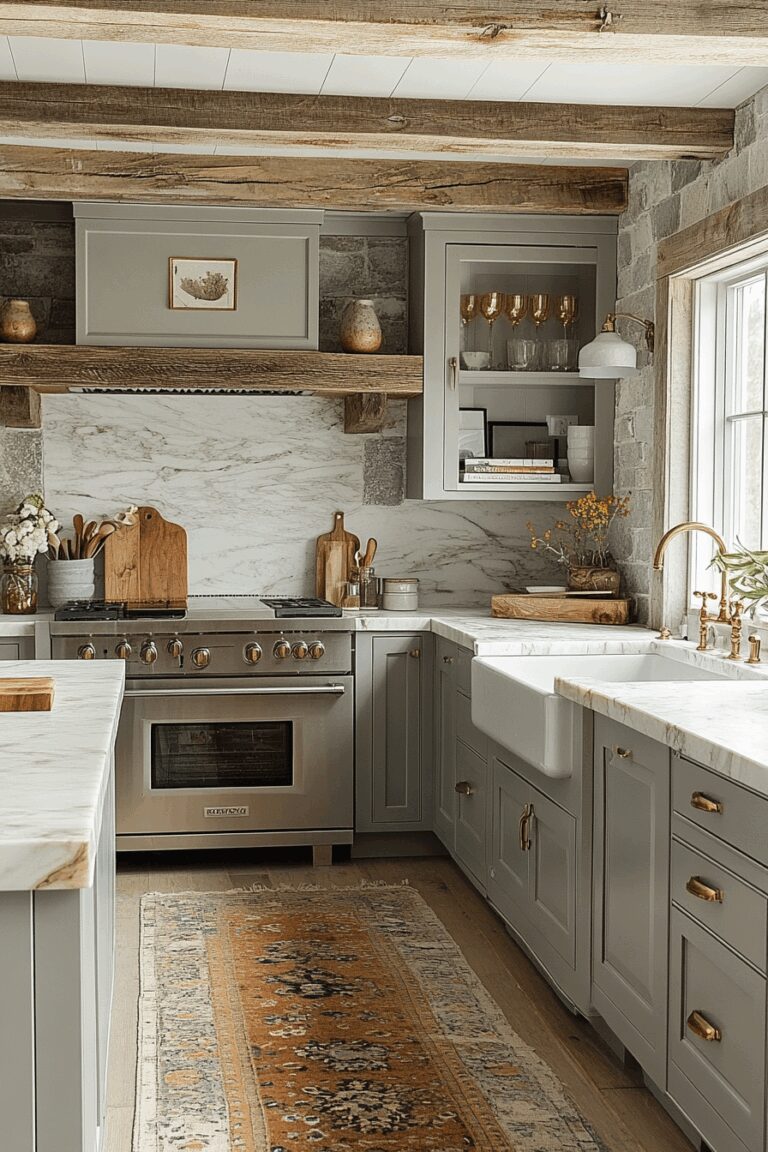 29 Grey Kitchen Cabinets To Transform Your Kitchen With Ease