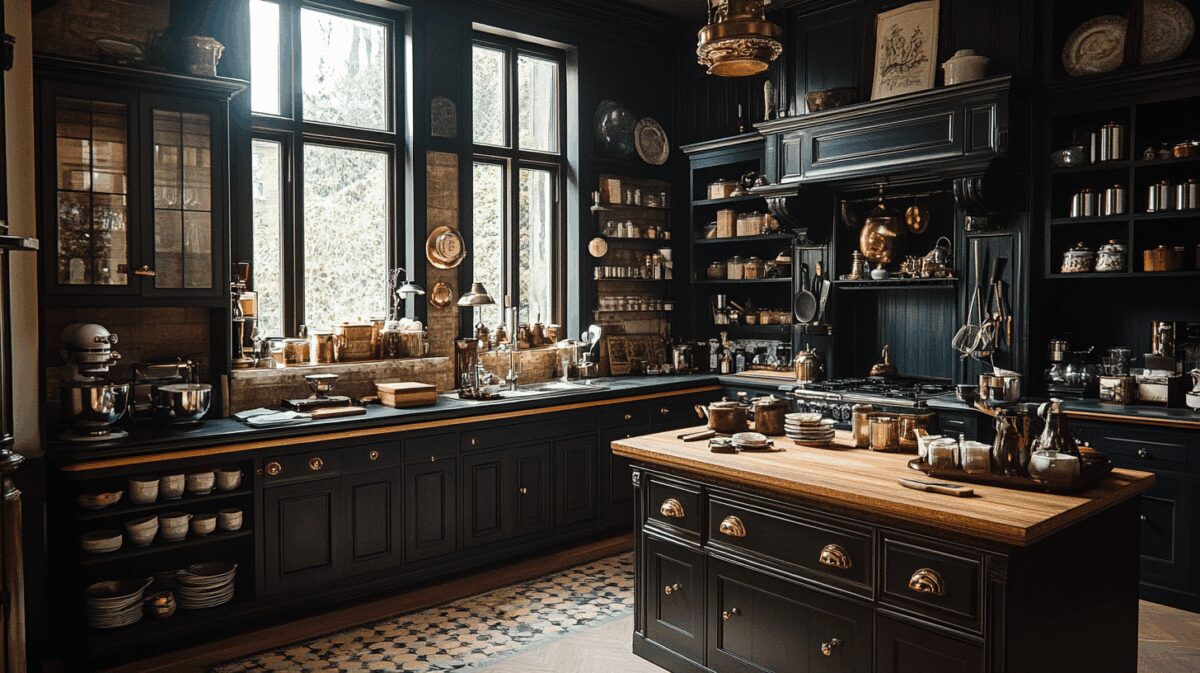 29 Dark Academia Kitchen Designs For Lovers Of Literature And Aesthetics