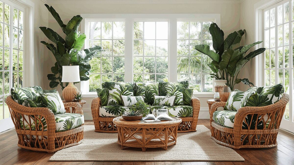 29 Tropical Living Room Ideas To Brighten Your Home Instantly