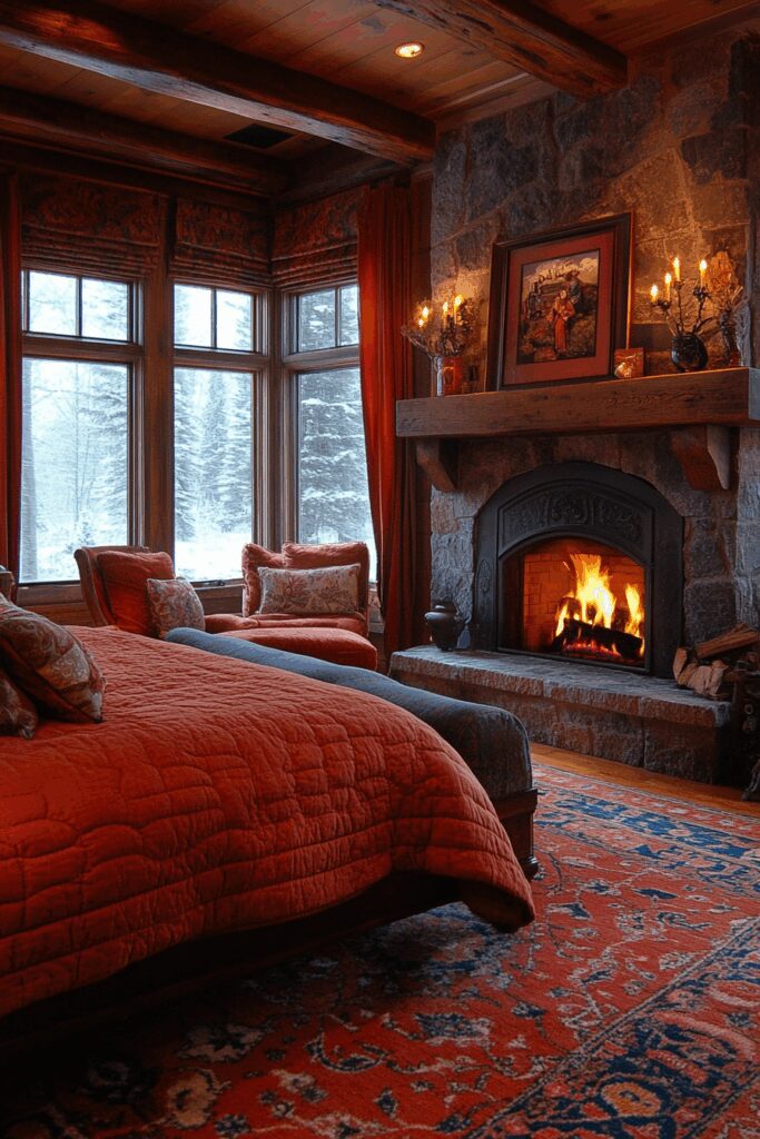 29 Old Cabin Interior Bedroom Styles Full Of Nostalgic Charm