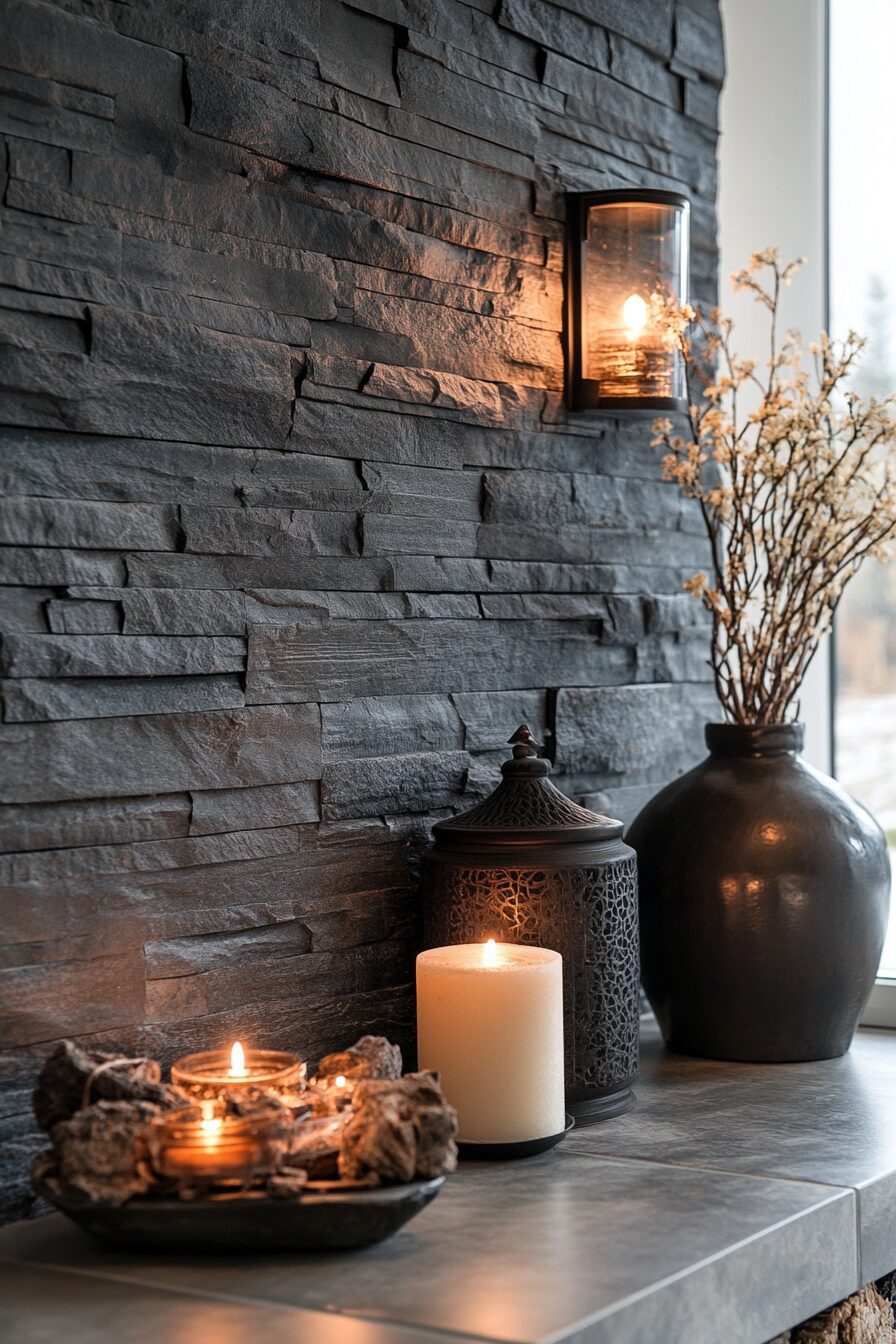 29 Stone Wall Interior Concepts That Make Your Space Stand Out