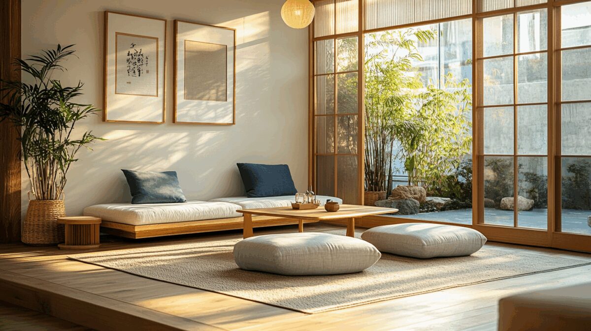 Japanese Feng Shui Living Room