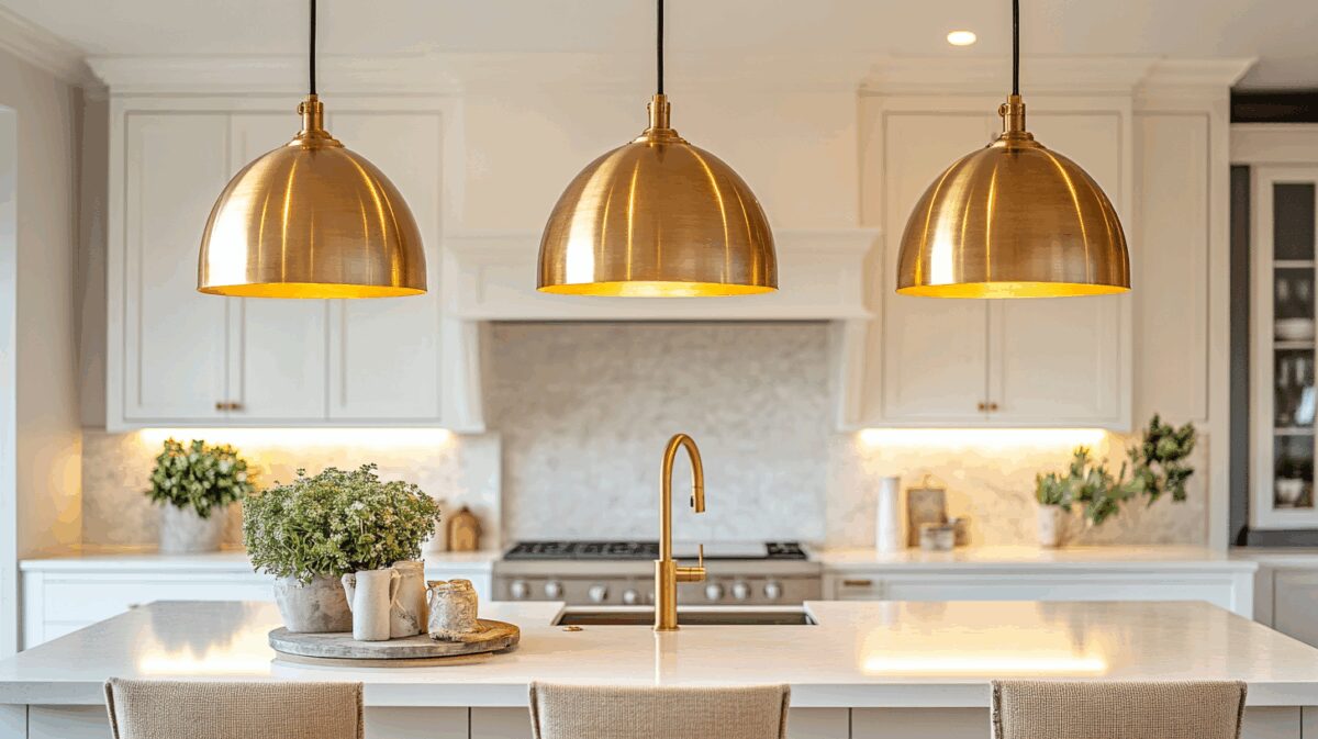 29 White And Gold Kitchen Designs For A Bright And Glamorous Space
