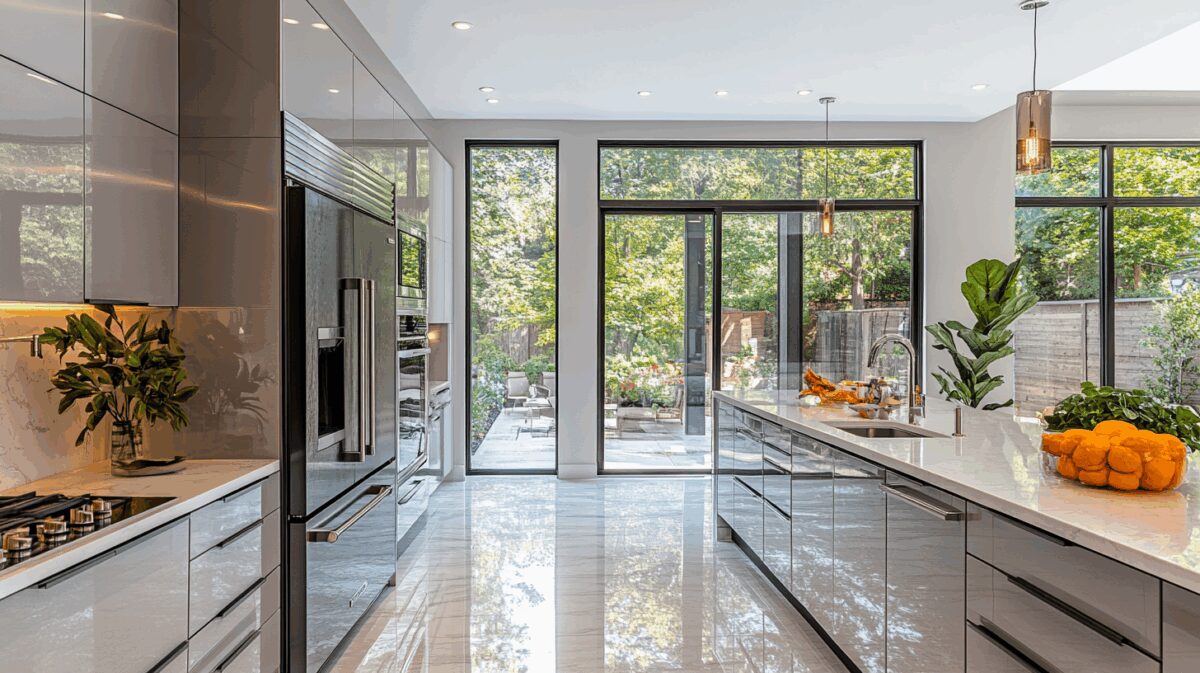 29 High Gloss Kitchen Cabinets To Brighten And Enlarge Your Space