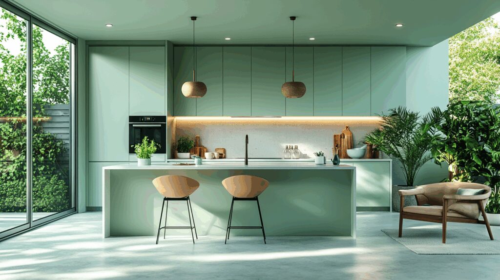 29 Green Kitchen Designs To Transform Your Kitchen Into A Calming Retreat