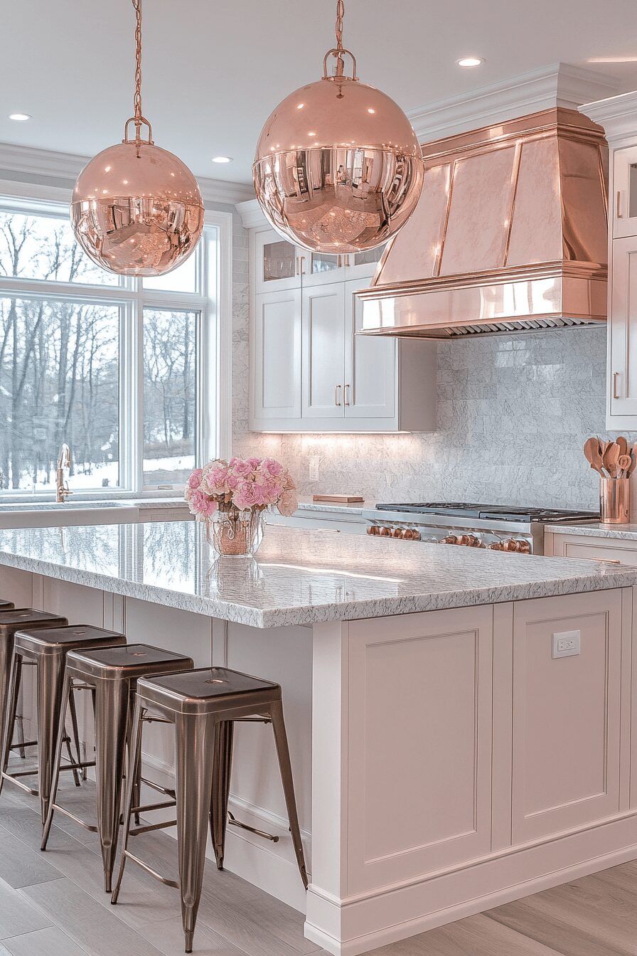 29 Rose Gold Kitchen Cabinets That Elevate Your Home’s Style