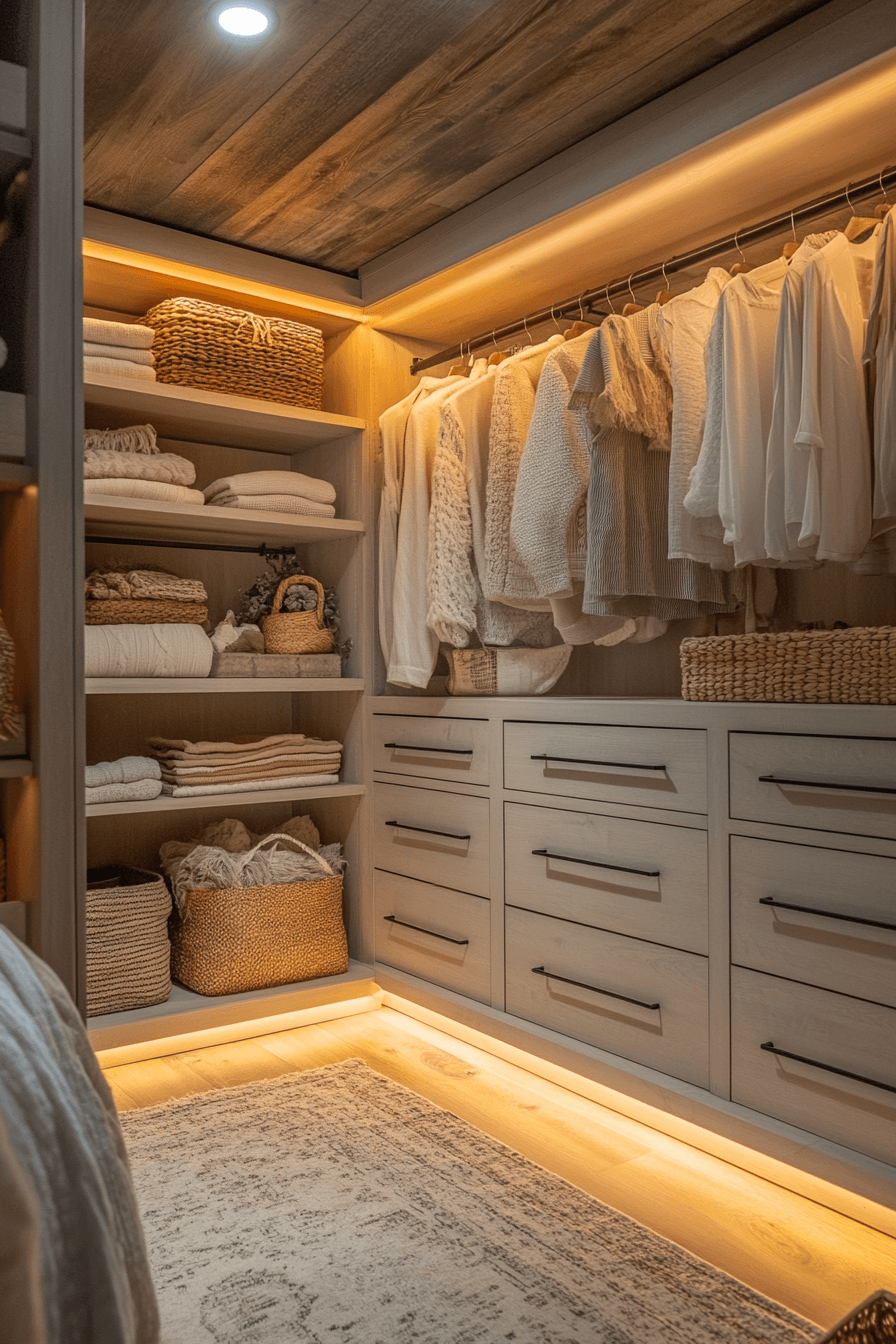 29 Small Walk In Closet Ideas That Feel Organized And Stylish