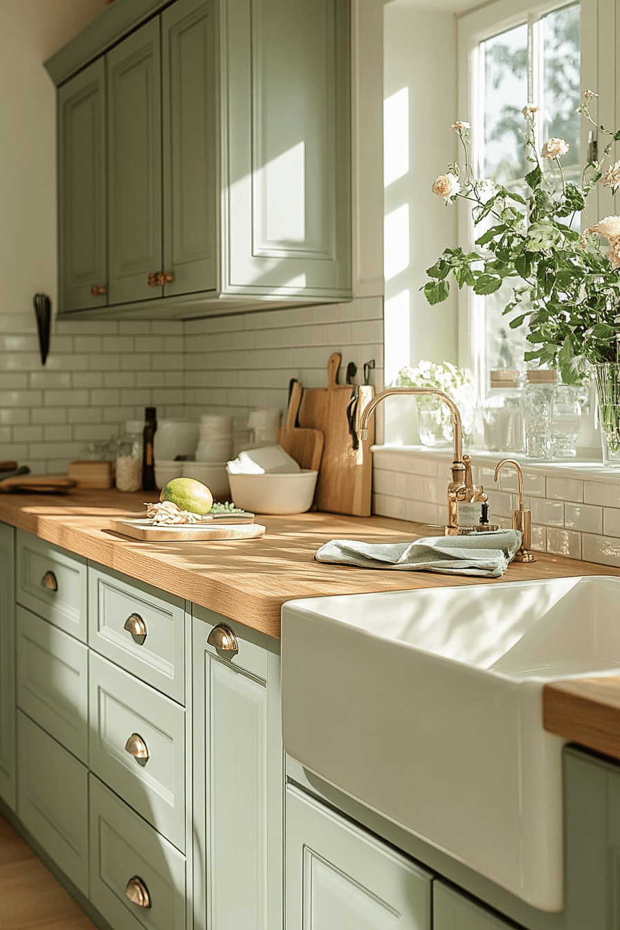 29 Sage Green And Wood Kitchen Ideas That Blend Nature And Style