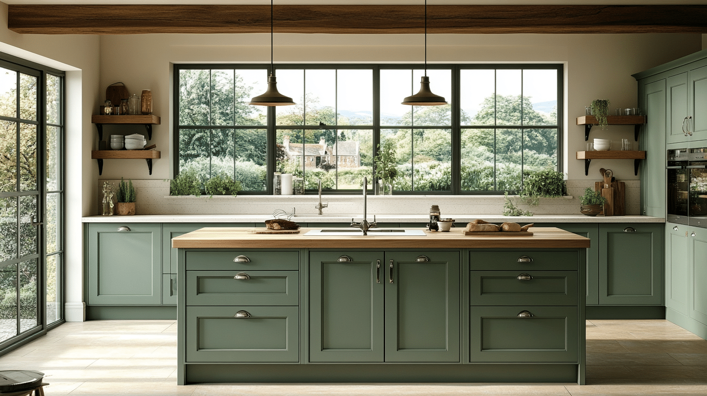 29 Clary Sage Kitchen Cabinets That Add A Fresh Natural Touch