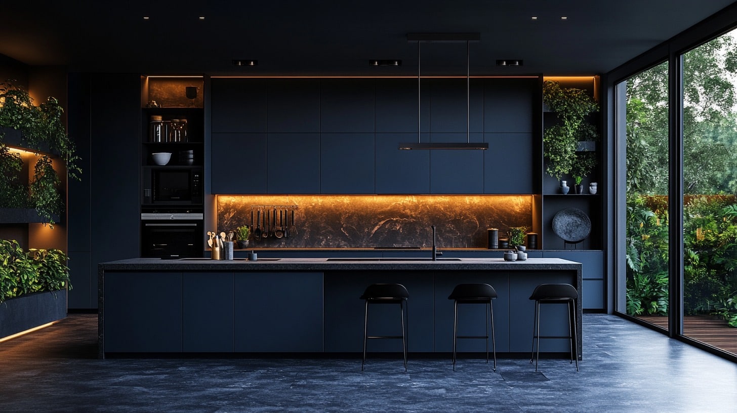 29 Dark Blue Kitchen Cabinets That Feel Fresh, Modern, And Inviting